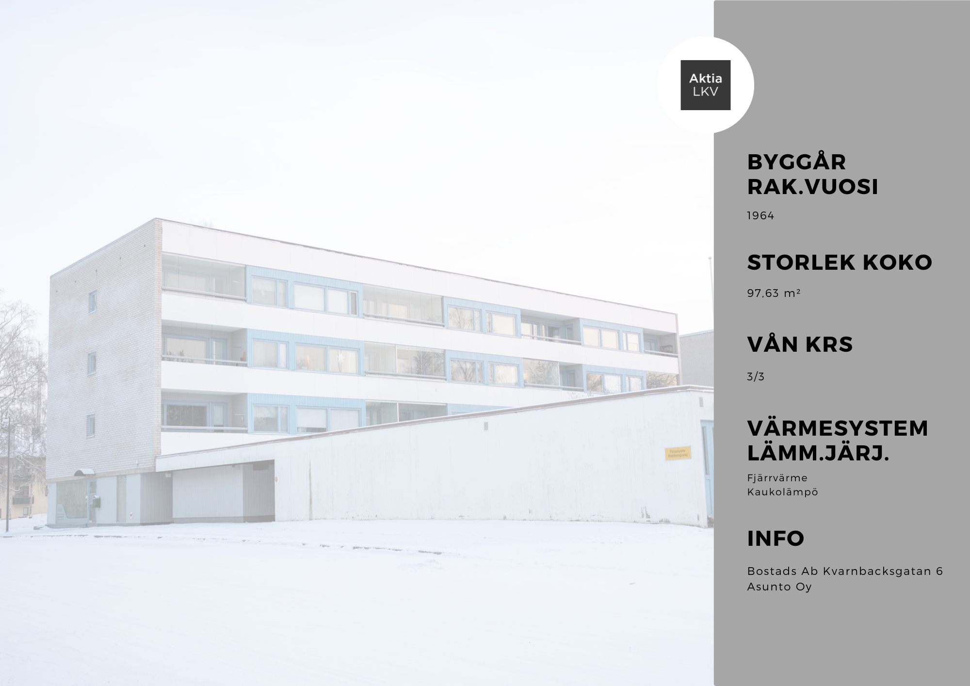 Etelänummikatu 2, Pietarsaari Kohteen kuvat | Aktia LKV